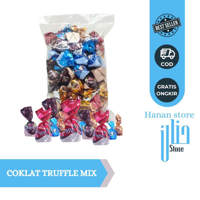Jual coklat truffle mix 1 kg /Coklat truffle turki /coklat turki murah ...