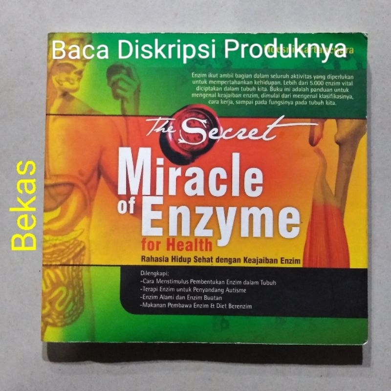Jual Buku The Secret Miracle of Enzyme Terapi Enzim untuk Penyandang ...
