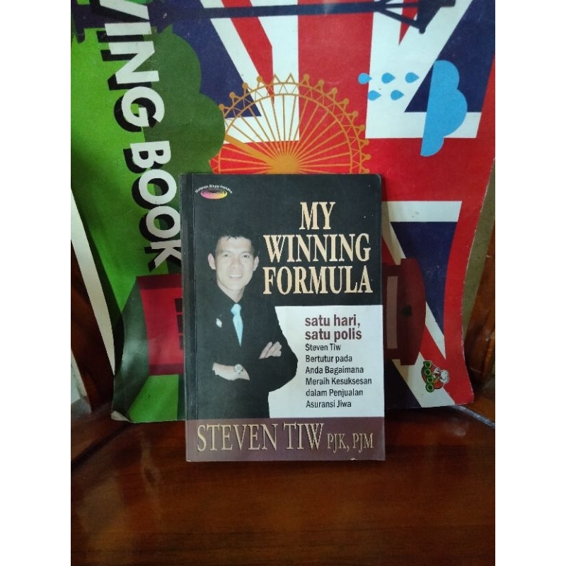 Jual Buku MY WINNING FORMULA Oleh Steven Tiw PJK, PJM | Shopee Indonesia
