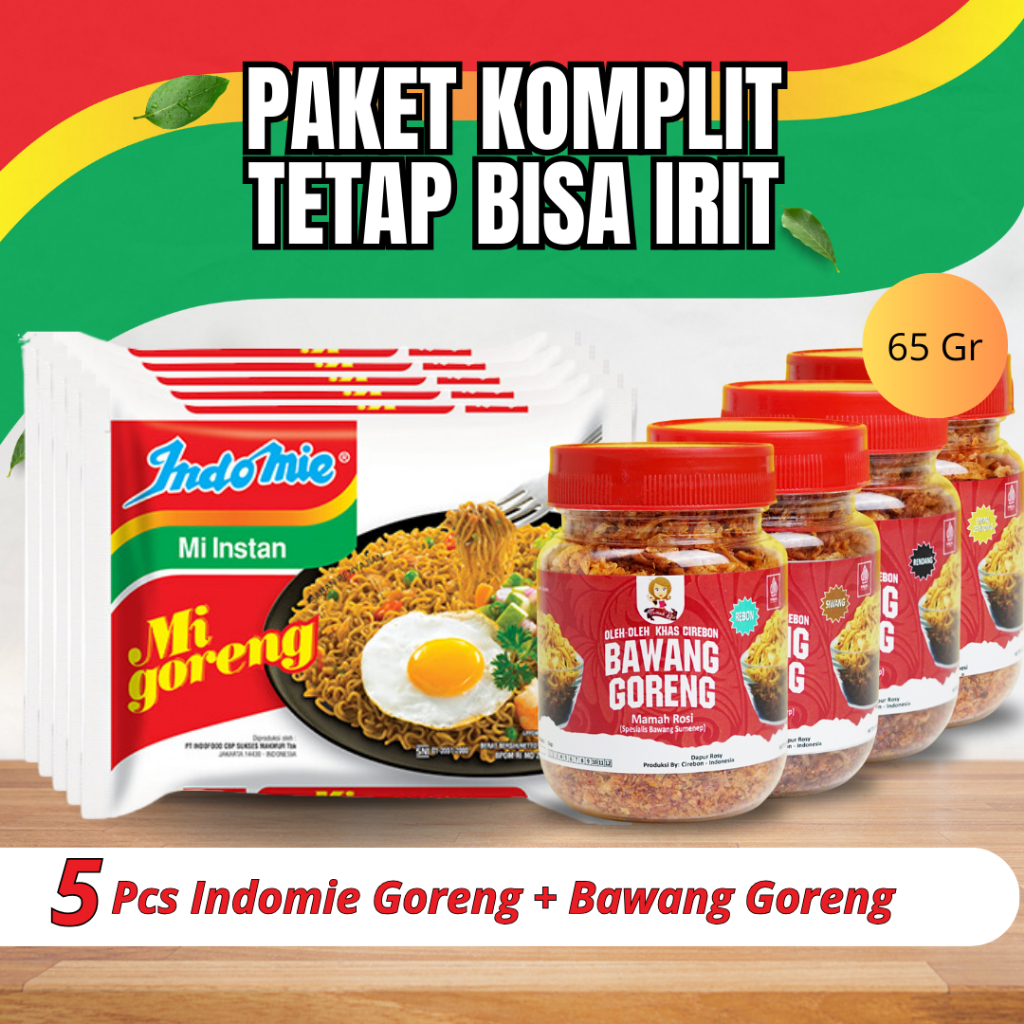 Jual Mamah Rosi Bawang Merah Goreng Asli Sumenep Tanpa Tepung 65gr + 5 ...