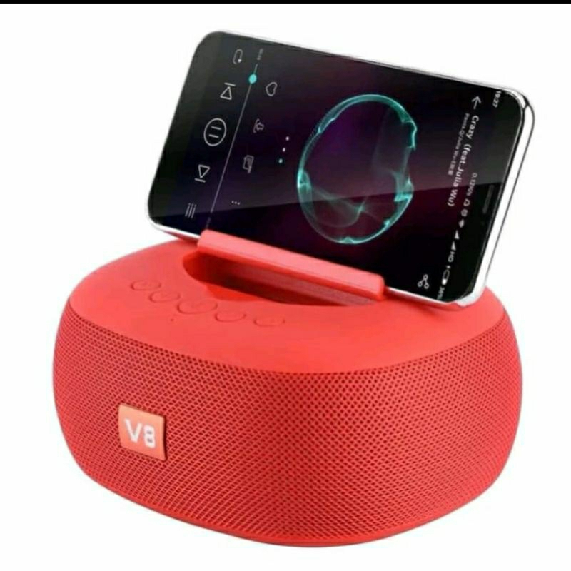 Jual V8 Speaker Bluetooth Portable Wireless Speker Extra Bass JBL V8 ...