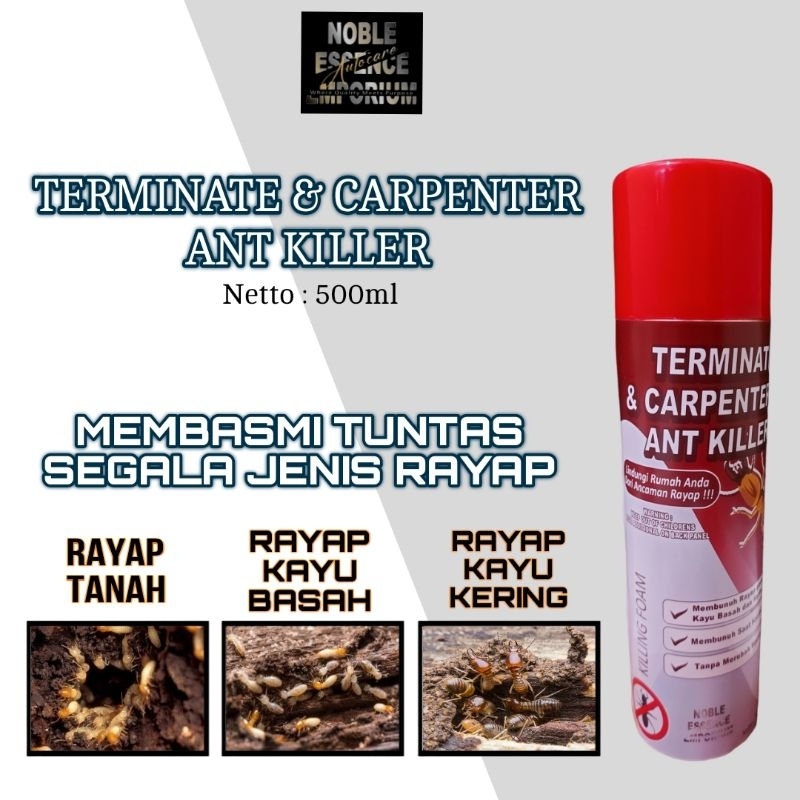 Jual Obat Anti Rayap Semprot Spray 500ml Pembasmi Rayap Ampuh , Racun ...