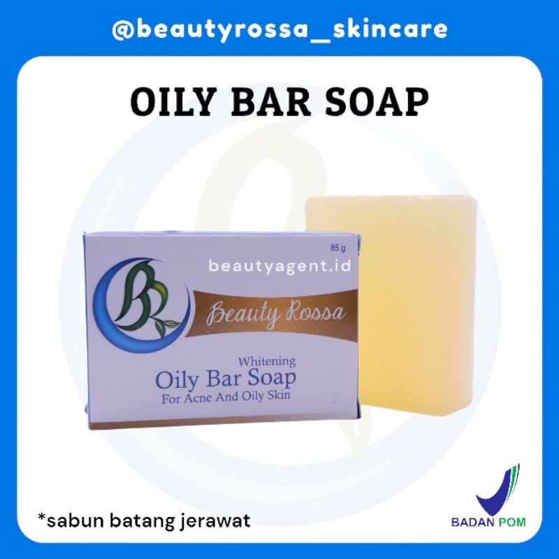 Jual Beauty Rossa - 𝗢𝗶𝗹𝘆 𝗕𝗮𝗿 𝗦𝗼𝗮𝗽 sabun wajah jerawat / berminyak ...