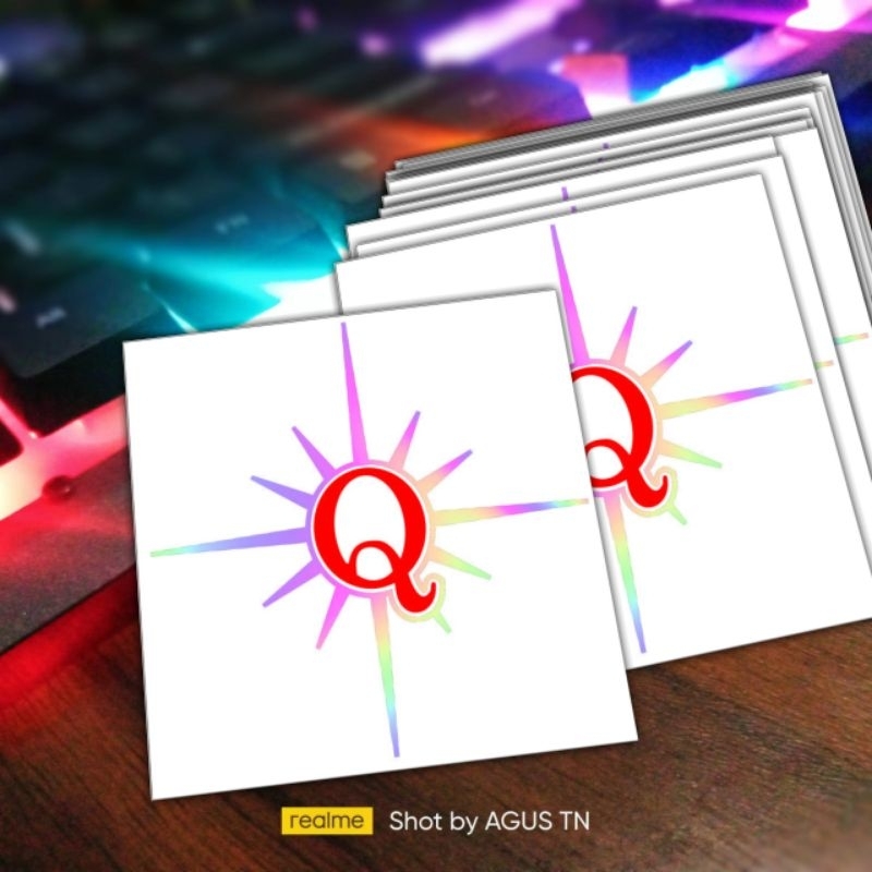 Jual Stiker Q Hologram Stiker IKS PI Sticker Cutting Bisa Untuk Kaca ...