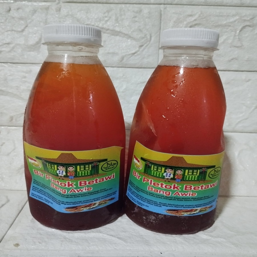 Jual Paket 5 botol Bir Pletok 350ml Khas Betawi Bang Awie | Shopee ...