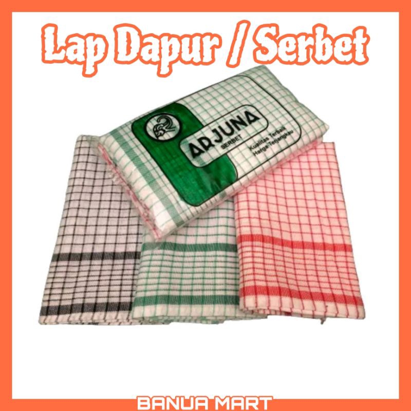 Jual SERBET DAPUR / Lap Dapur Murah / Serbet Arjuna / Lap Dapur Arjuna | Shopee Indonesia