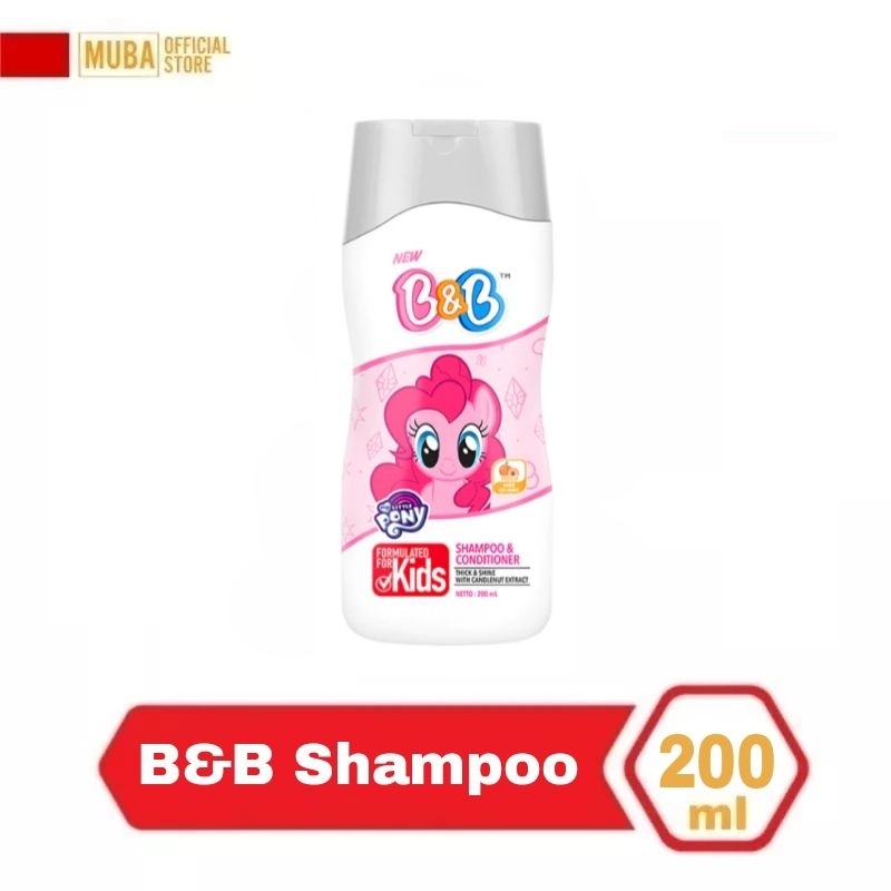 Jual B&B Kids Shampoo & Conditioner Sweet Floral 200 ml | Shopee Indonesia