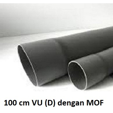 Jual Pipa PVC Rucika JIS abu 5" 5 in inch inci harga per meter meteran ...