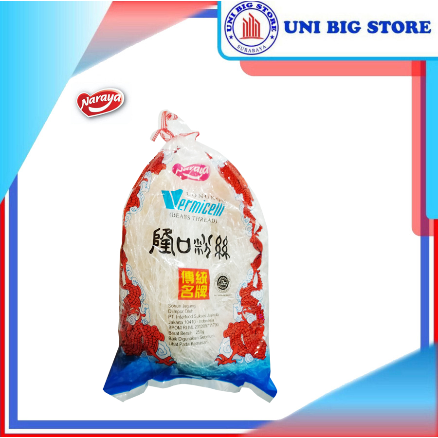 Jual Naraya Vermicelli Soun 250 gr Long Kow Suun Sohun Jagung Longkou ...