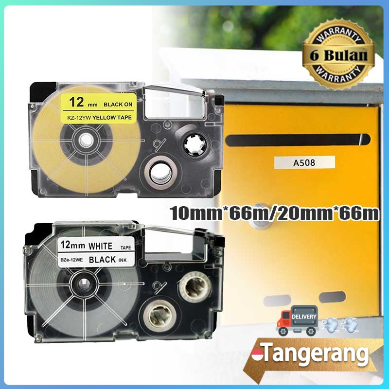 Jual Label Tape Casio Kertas K-Label Printer EZ Label 9 MM 12MM ...