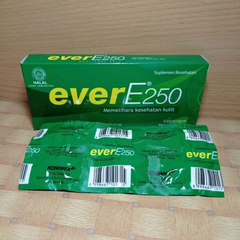 Jual Ever E 25 vitamin kulit sangat bantu buat peremajaan kulit (1 ...