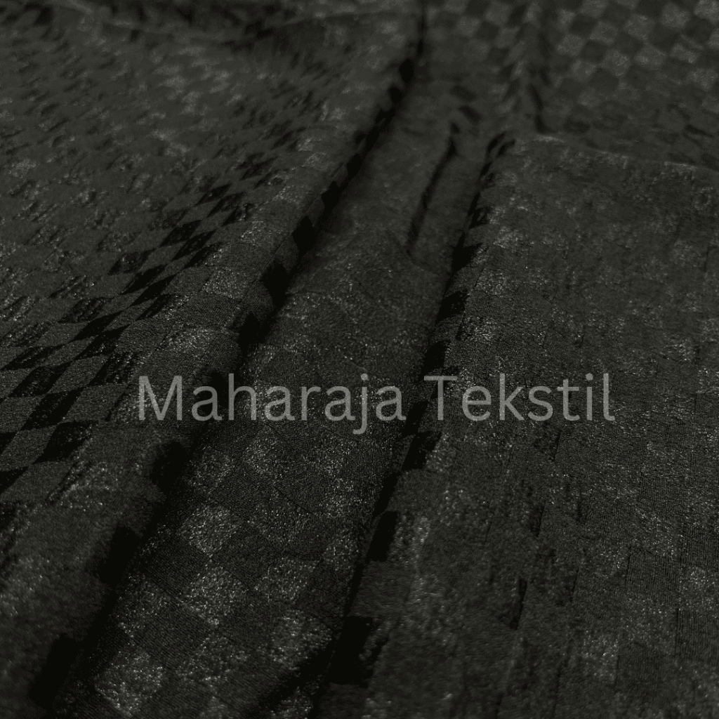Jual Kain Satin Shimmer Motif / Amanda Shimmer Stripe / Amanda Shimmer ...