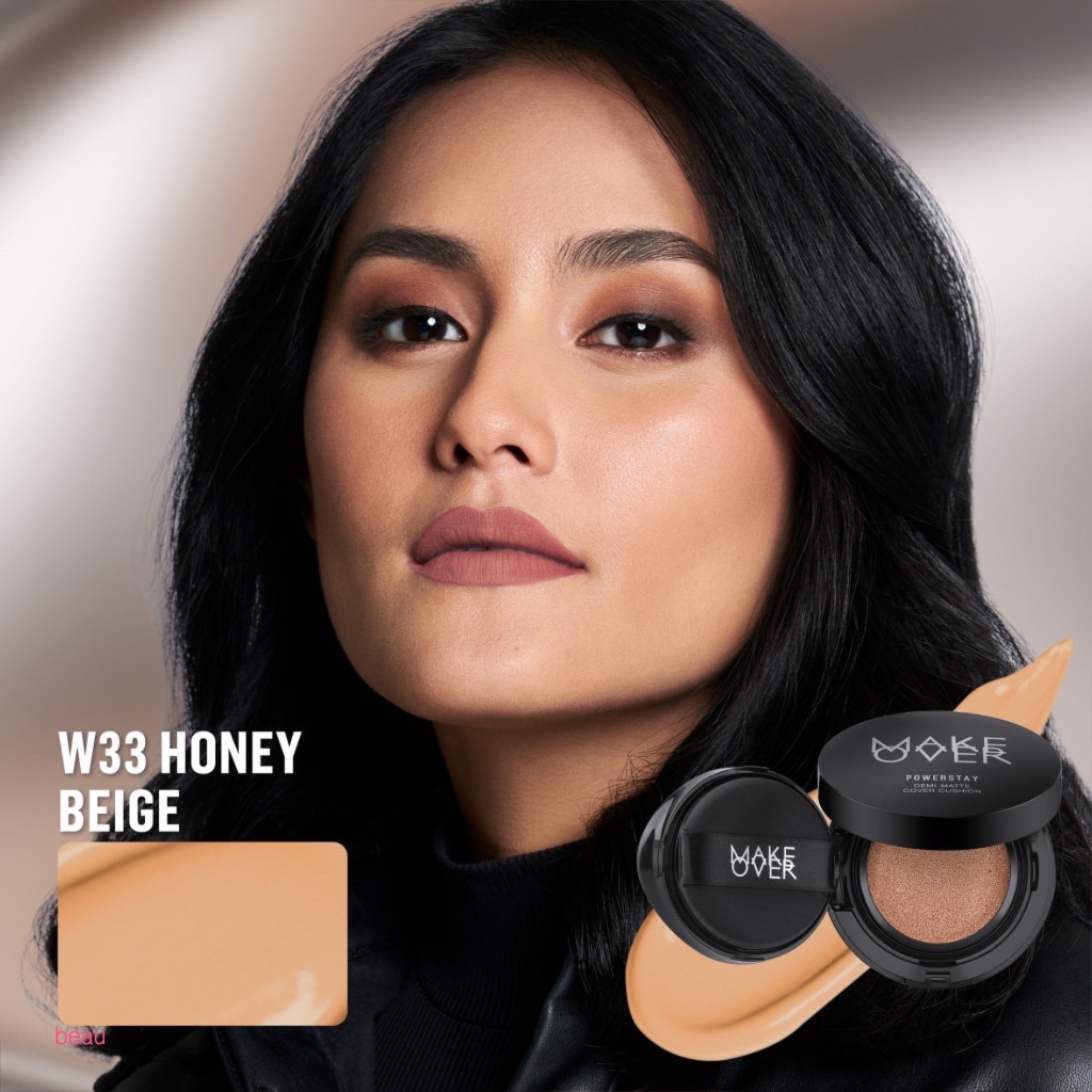 Jual MAKE OVER Powerstay Demi Matte Cover Cushion [MAKEOVER] | Shopee ...