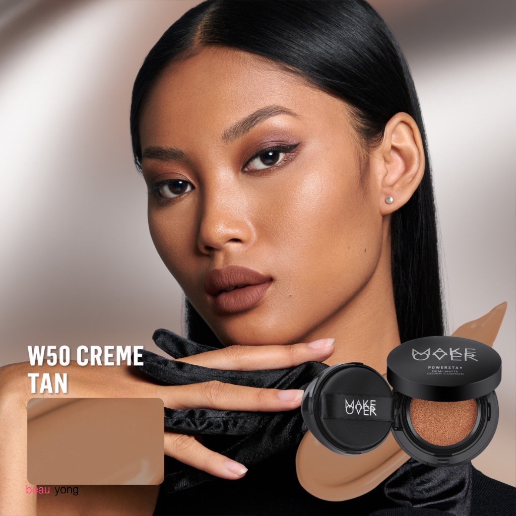 Jual MAKE OVER Powerstay Demi Matte Cover Cushion [MAKEOVER] | Shopee ...