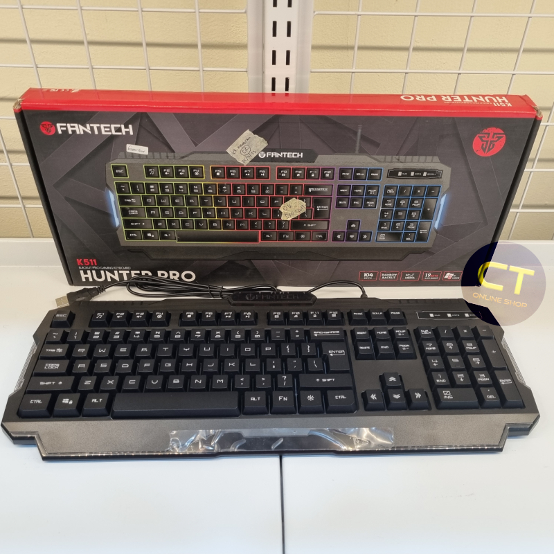 Jual FANTECH HUNTER PRO K511 Keyboard Gaming Backlit Pro | Shopee Indonesia