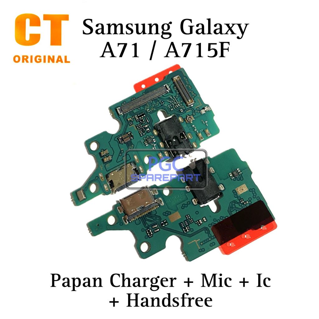 Jual Original CT Ada IC - Papan PCB Charger + Mic + Handsfree Samsung Galaxy A71 / A715 / A1715F ...