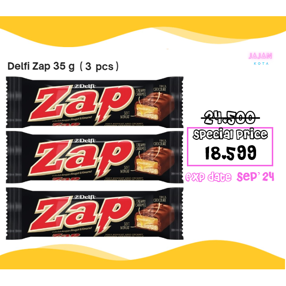 Jual Delfi Zap 35 g (isi 3 pcs) | Shopee Indonesia