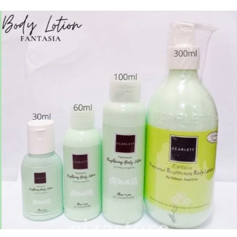 Jual Scarlett Mini Body lotion Lengkap Semua Varian / | Body Care ...