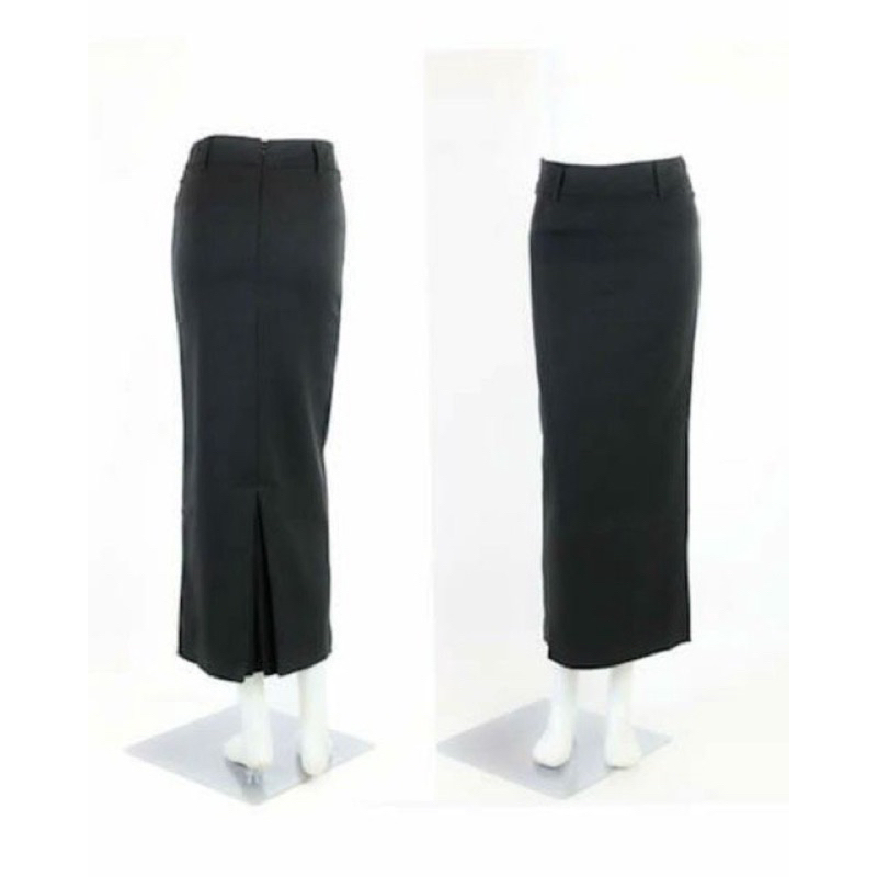 Jual ROK SPAN BIRON/RIMPEL WANITA FORMAL KANTOR KULIAH | Shopee Indonesia