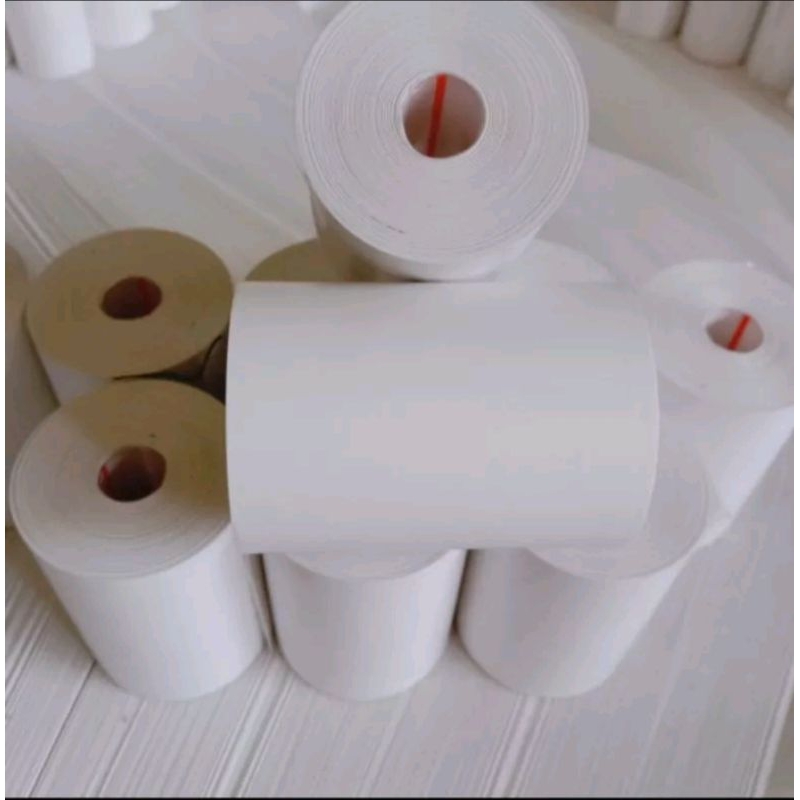 Jual kertas struk thermal ukuran 58x40mm full coleles Tampa tulang ...