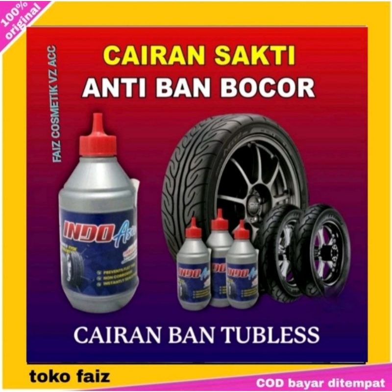 Jual Cairan Ban Tubles GEN X TIRE 350ml/ Cairan Ban Tubles Anti Bocor ...