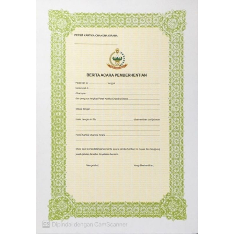 Jual kertas BAST persit | Shopee Indonesia