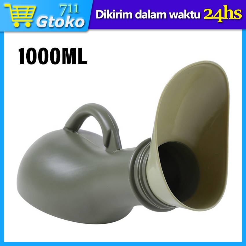 Jual Pispot Urinal Tutup Pria Travel Portable Plastik Botol Tempat Air ...