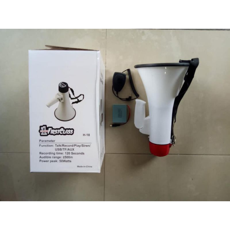 Jual Megaphone H-18 Firstclass | Shopee Indonesia