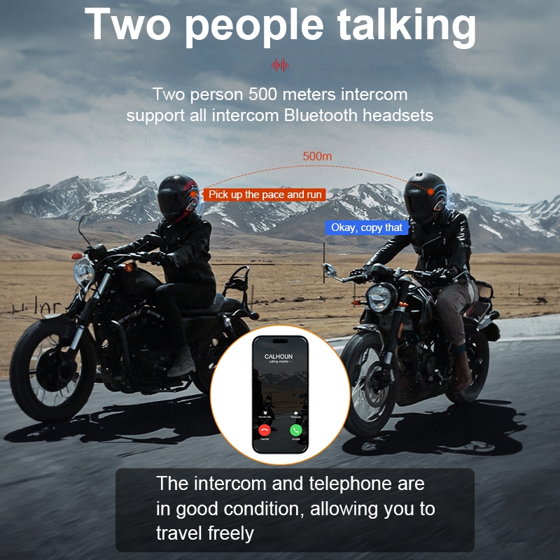 Jual ZACRO Y80 2X Intercom helm Bluetooth Chip Qualcomm 5.0 FM Radio ...