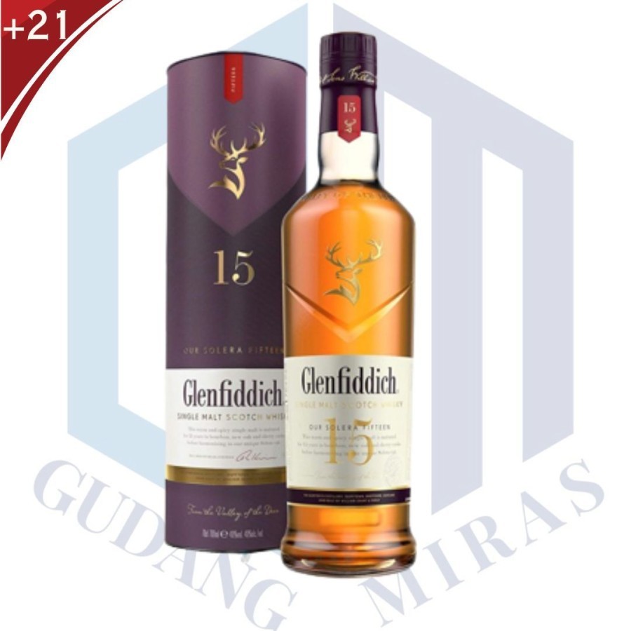 Jual GLENFIDDICH 15 WHISKEY GLENFIDICH 700 SINGLE MALT WISKI SCOTCH WHISKY | Shopee Indonesia