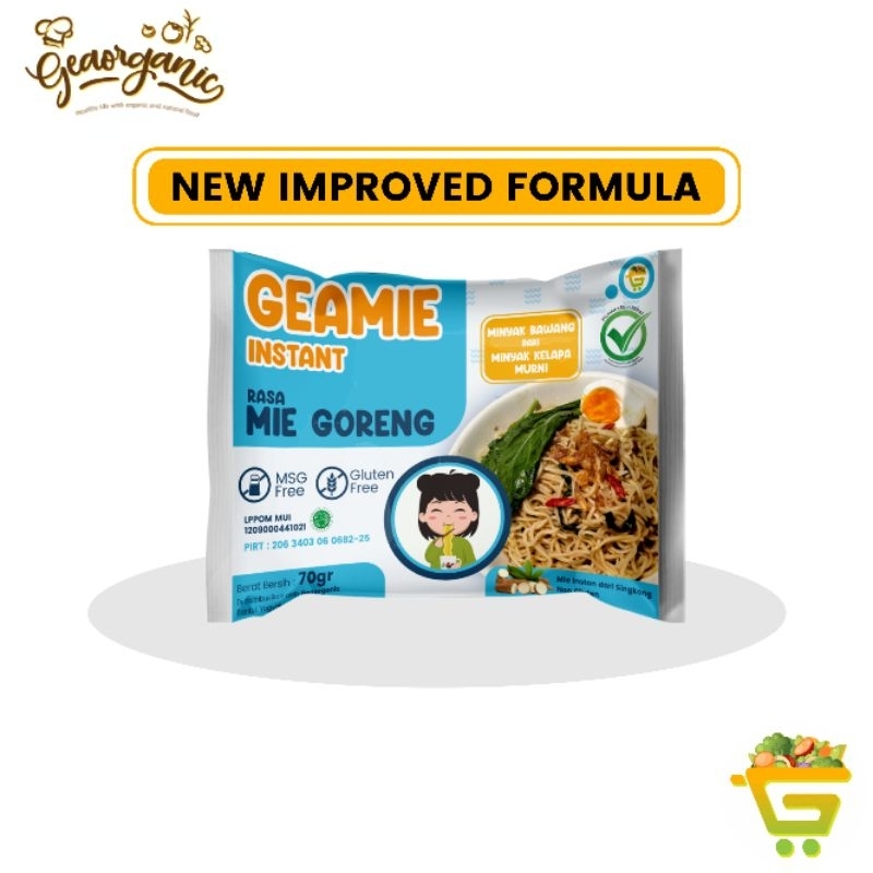 Jual Geamie Instant Goreng Special Gluten Free & Non MSG | Shopee Indonesia
