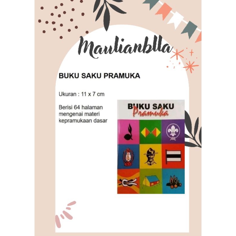 Jual Buku Saku Pramuka/Buku Saku/Buku Pramuka (Cover Baru) | Shopee ...