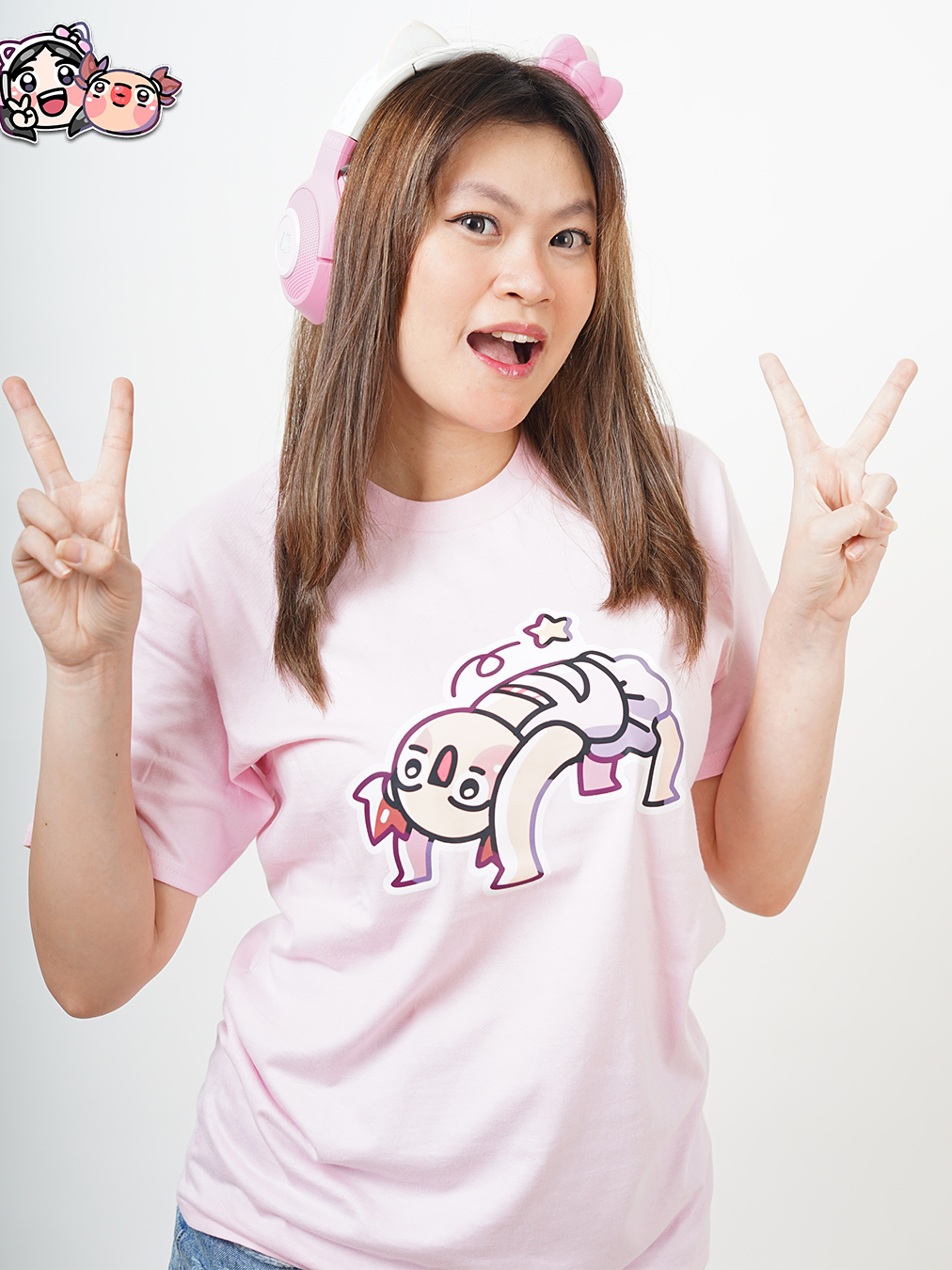 Jual Kaos Dewasa The "Kayang" - Official Merchandise KeiKei | Shopee Indonesia