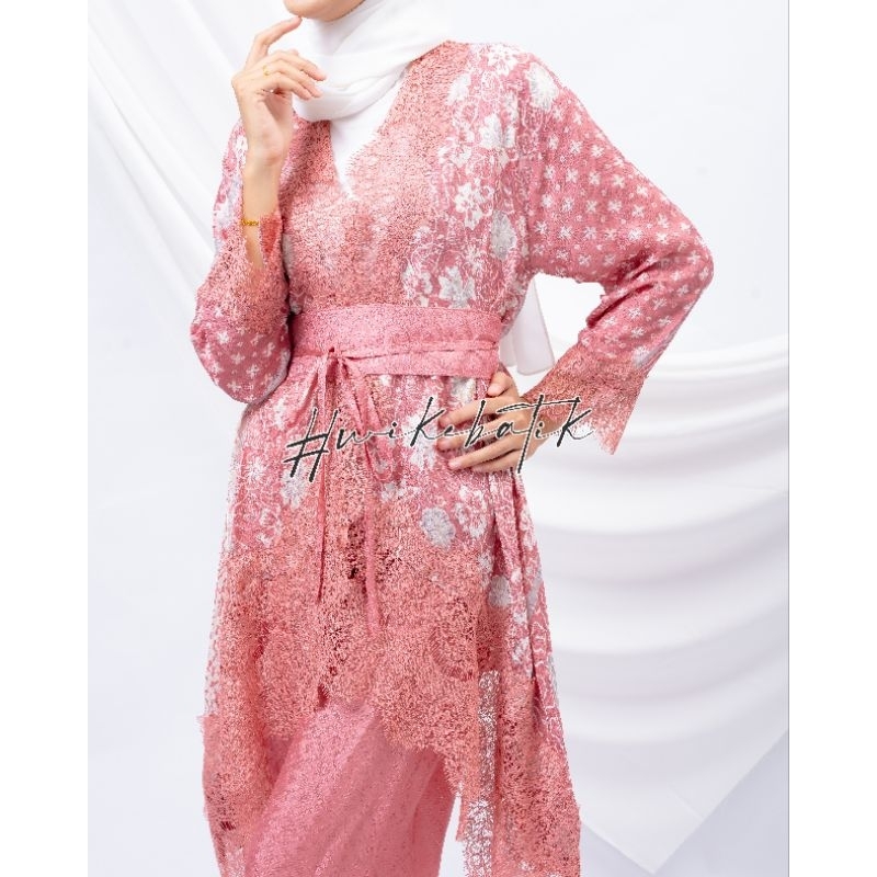 Jual WIKE BATIK | SET ANDIN KULOT KEBAYA OUTER LACE RENDA VISCOSE ...