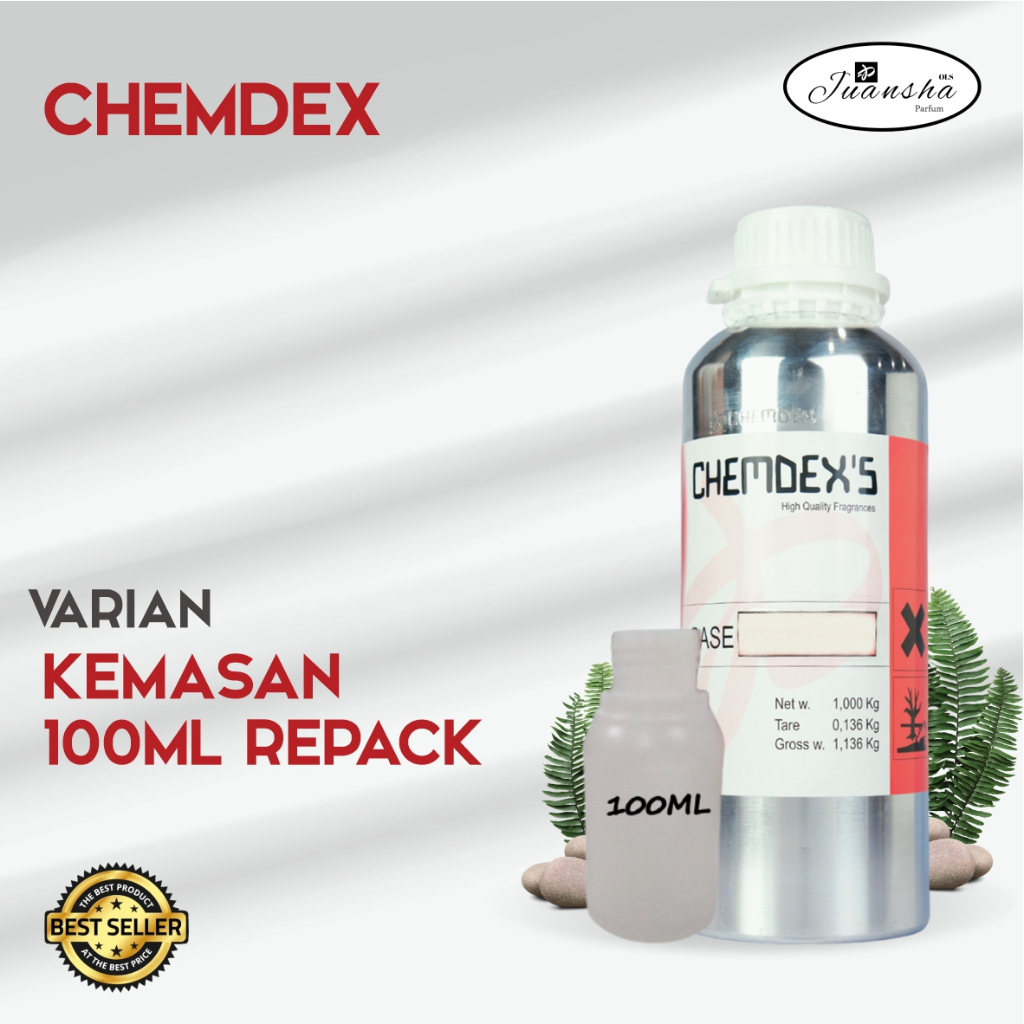 Jual BIBIT PARFUM MURNI (D-P) VARIAN CHEMDEX 100ML REPACK | Shopee ...