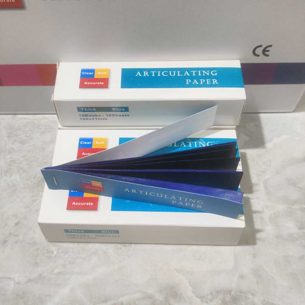 Jual Dental articulating paper hydropilic paper kertas articulating paper | Shopee Indonesia