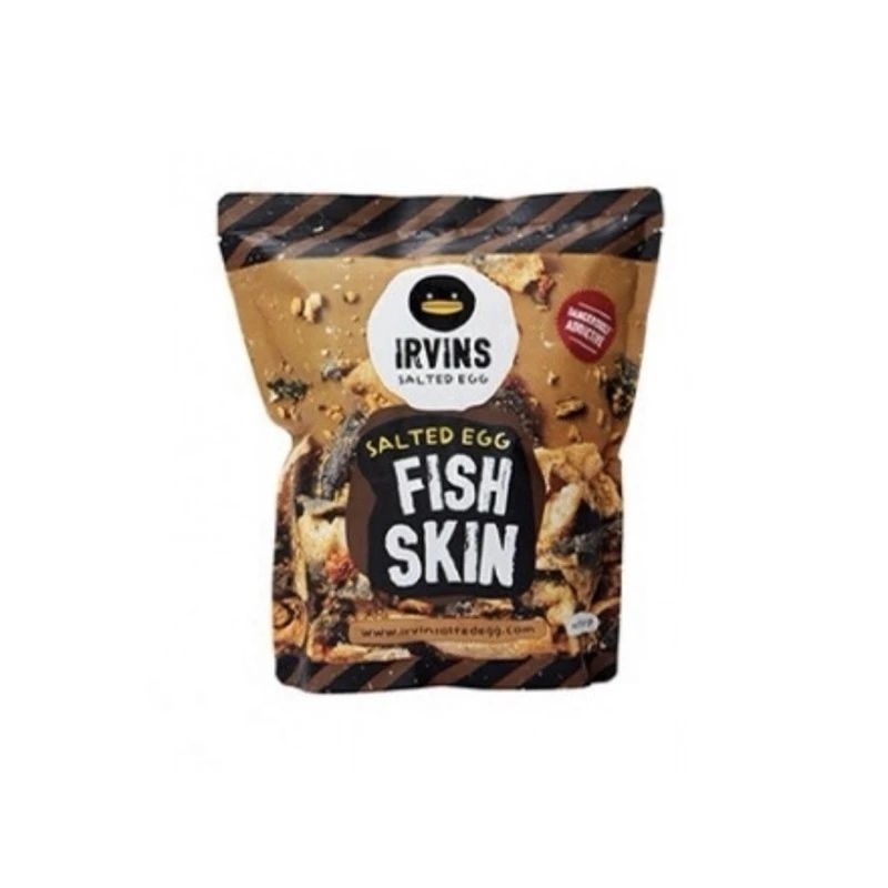 Jual FISH SKIN SNACK Salted Egg Keripik Kulit Ikan Patin | Shopee Indonesia