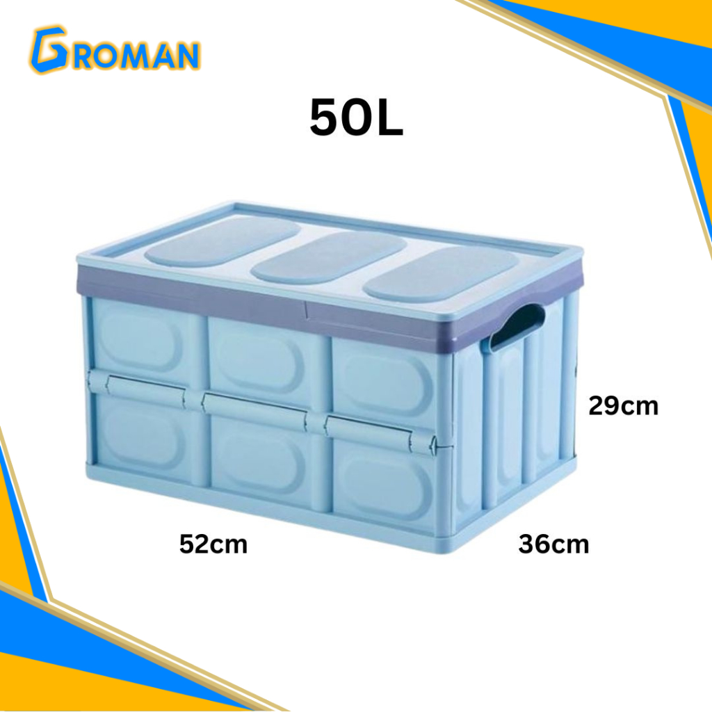 Jual Storage Box Lipat Kotak Penyimpanan 50L Box Outdoor Camping ...