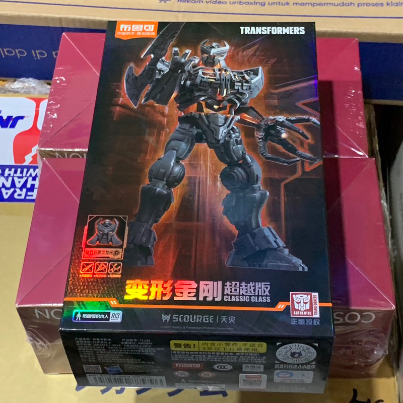 Jual Buluke Transformers Rise Of The Beasts Scourge Model Kit | Shopee ...