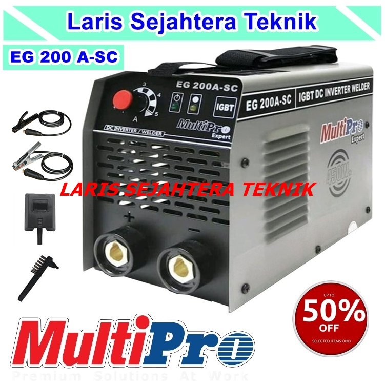 Jual Mesin las Multipro EG 200 ASC Trafo Las Listrik MMA 200 A-ST ...