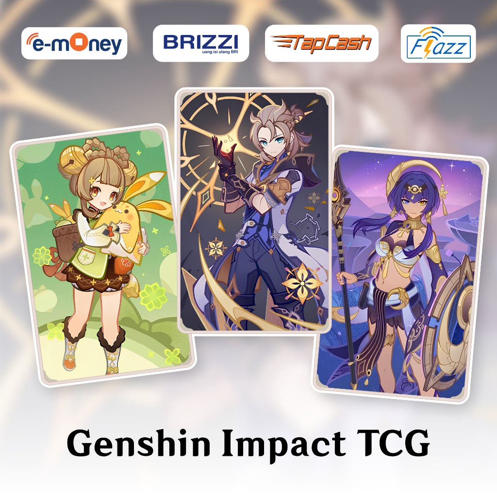Jual E-Money Genshin Impact Genius Invokation TCG | Albedo, Yaoyao ...