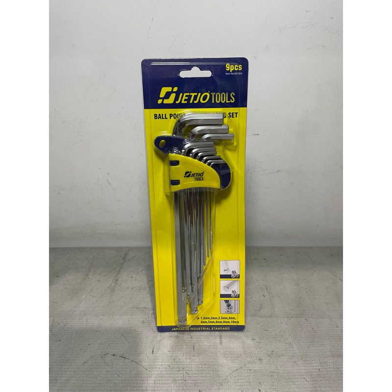 Jual jetjo kunci L / kunci L set panjang jetjo / kunci L set panjang ...