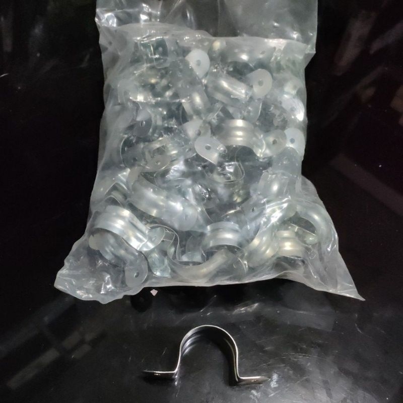 Jual klem pipa plat besi omega ukuran 3/4" | Shopee Indonesia