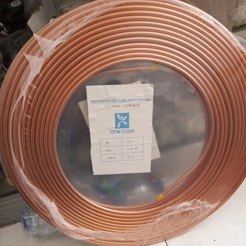 Jual PIPA TEMBAGA 1/4 AC JUAL PER ROLL (15 meter) | Shopee Indonesia