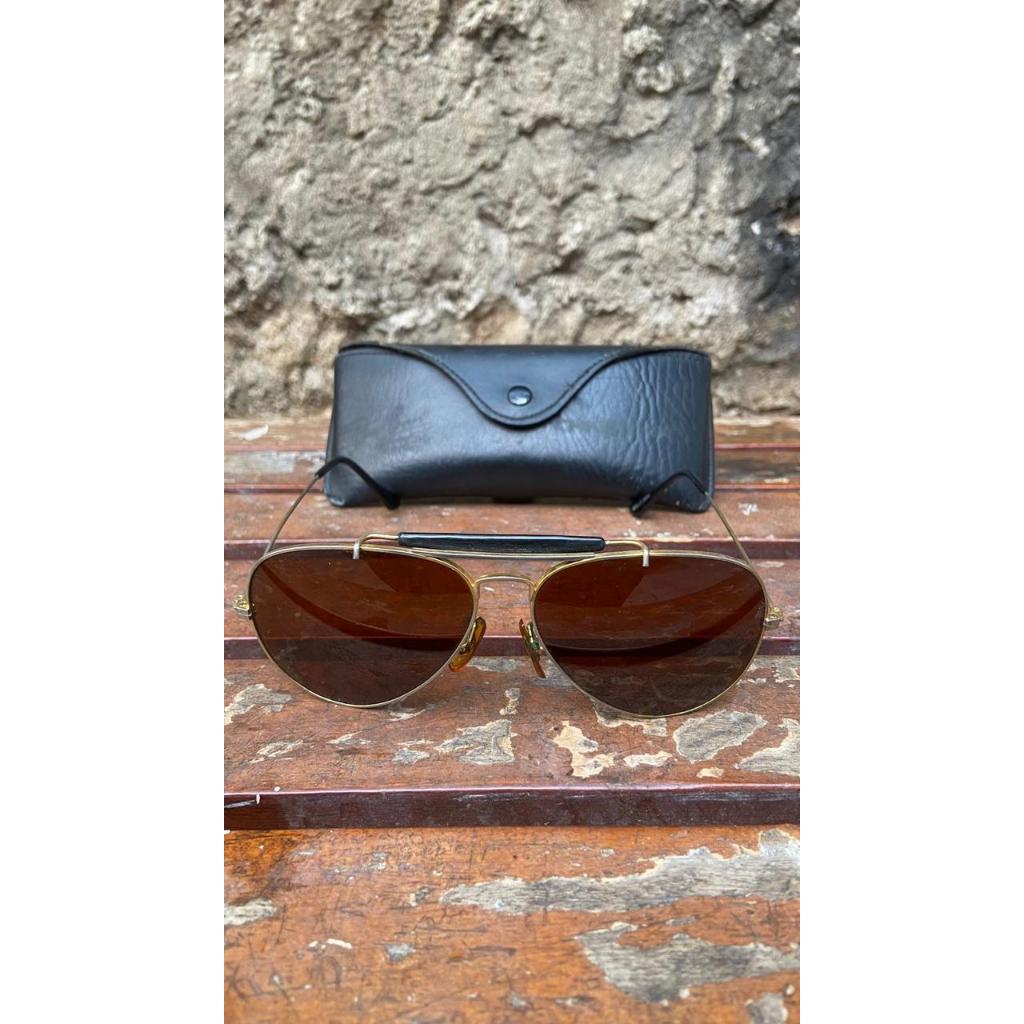 Jual RAY BAN B&L AVIATOR CHROMAX W1663 DRIVING SERIES | Shopee Indonesia