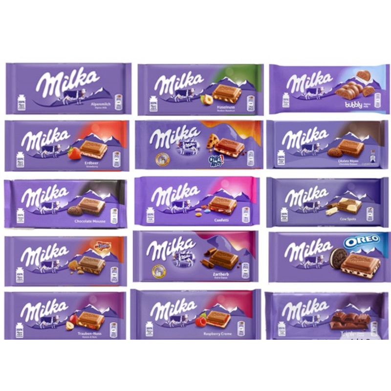 Jual MILKA CHOCOLATE 100 gram / Preorder 6 nov 2023 | Shopee Indonesia