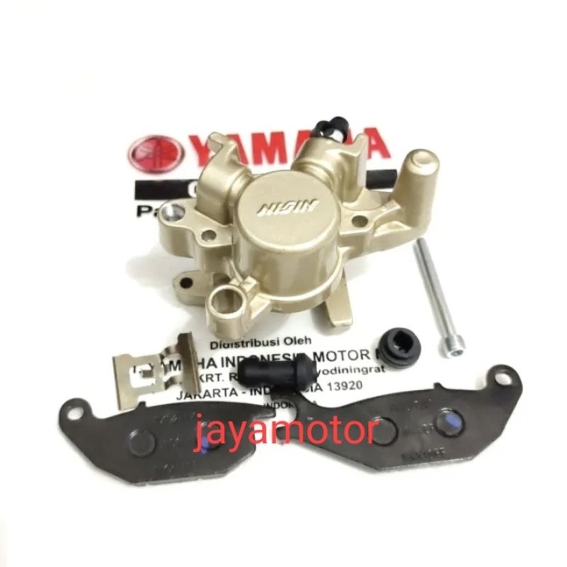 Jual kaliper belakang Yamaha R15 v2,xabre,MX king original nisin | Shopee Indonesia