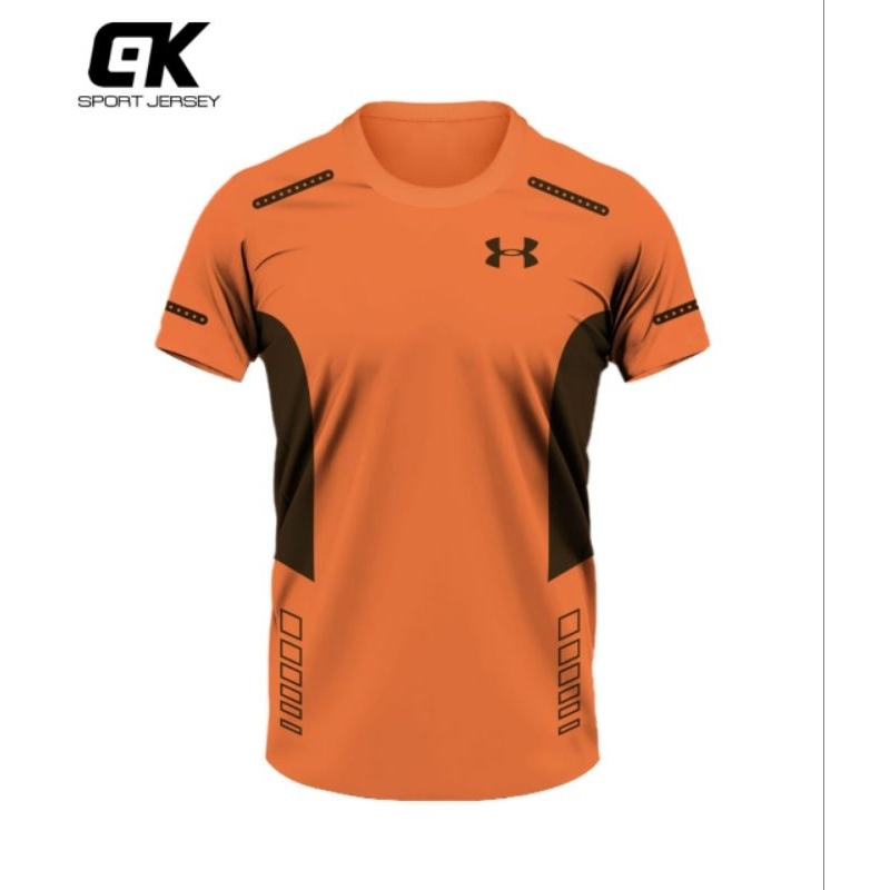 Jual Baju Olahraga Pria Fitness Kaos Gym Kaos Lari Running Baju Dryfit ...