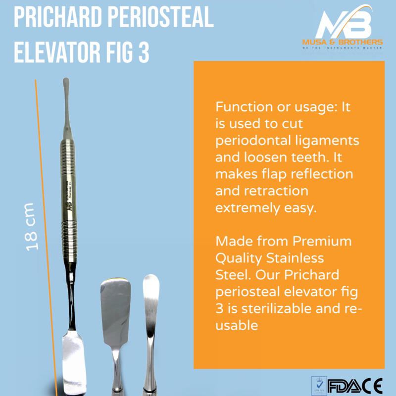 Jual MB Periosteal Elevator Premium quality stainless steel ...