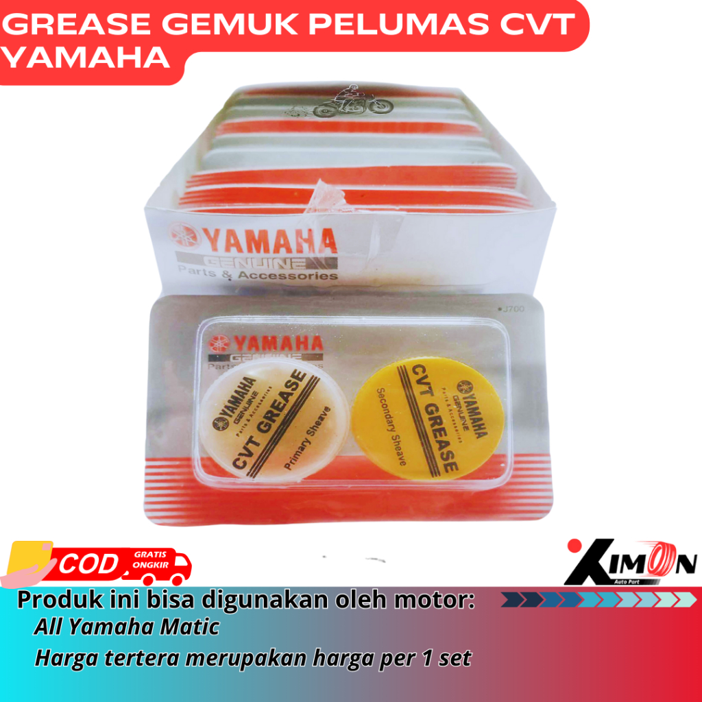 Jual GREASE GEMUK CVT SET YAMAHA Gemuk Yamaha Grease CVT Matic Yamaha ...